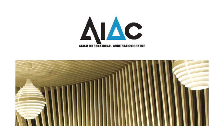 AIAC CIPAA Statistical Report 2018: Key Trends & Insights - Studocu