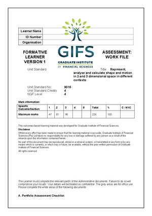 ISP and SNA 1 - SNA - SUPPORT NEEDS ASSESSMENT FORM SNA 1 & 2: SCHOOL ...