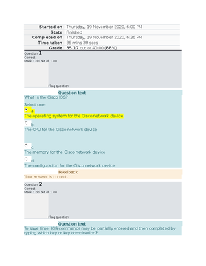 Database Management System Prelim QUIZ 1 - The overall logical ...
