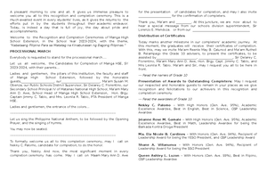 BSP GSP 2024 Script - Helpful and informative! - OPENING PROGRAM My ...