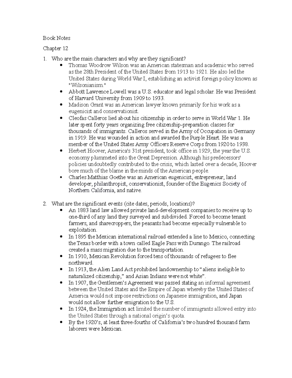 Book Notes -12 - Summary A Different Mirror: a History of Multicultural ...