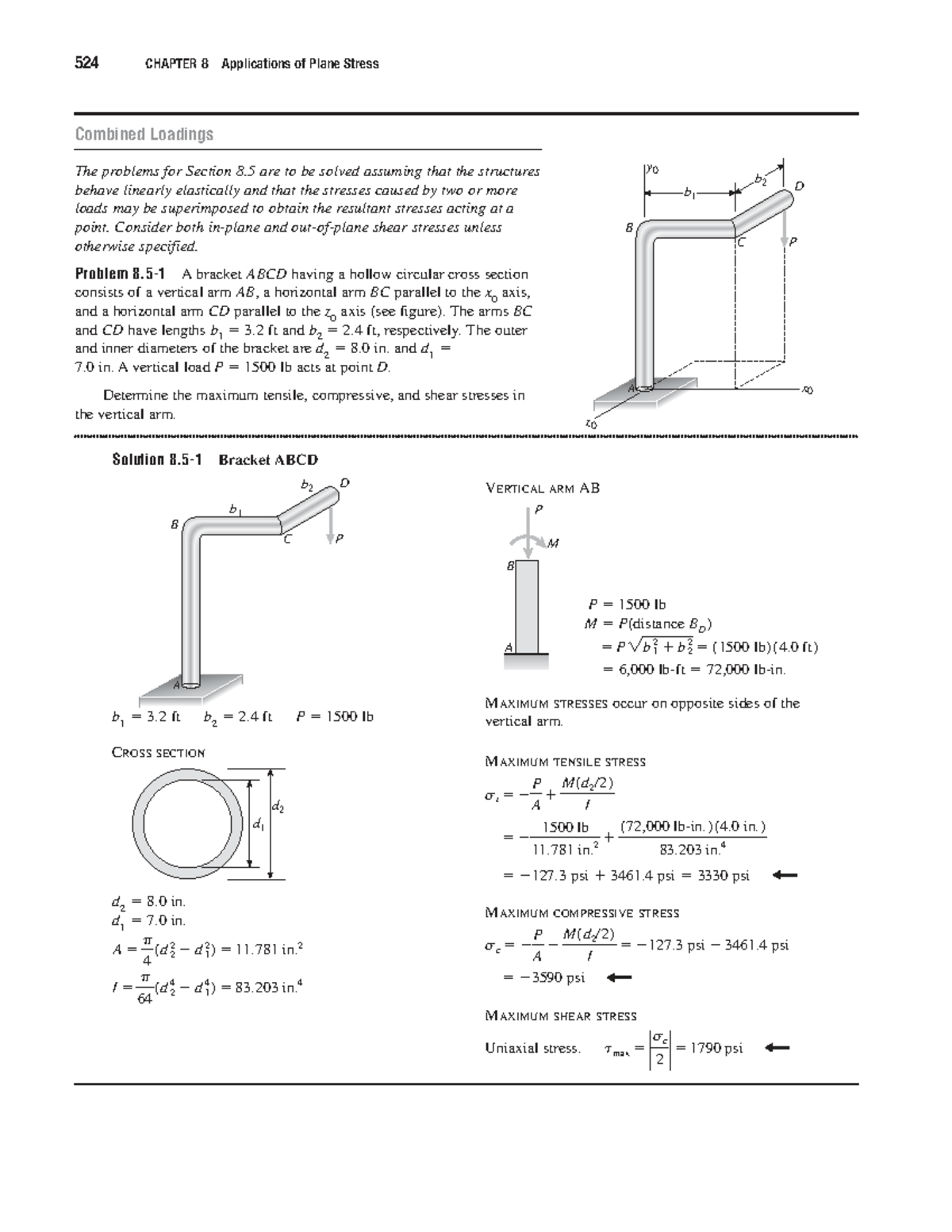 253930003 Mechanics of Materials Chapter 8: Applications of Plane ...