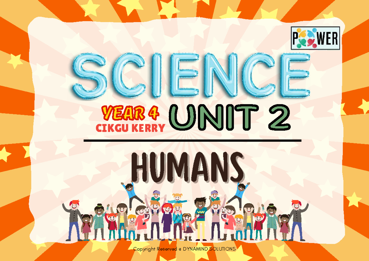DLP Sains Notes Year 4: Humans, Animals, and Plants Unit Overview - Studocu