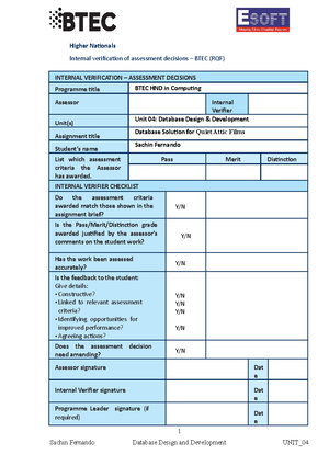 Unit-01 Programming Assignment Reworded - 1 | P a g e Higher Nationals Internal verification of ...