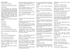 PE Musical “Ang Huling El Bimbo” SAMPLE PLAY SCRIPT - PE MUSICAL “Ang Huling El Bimbo” Main ...