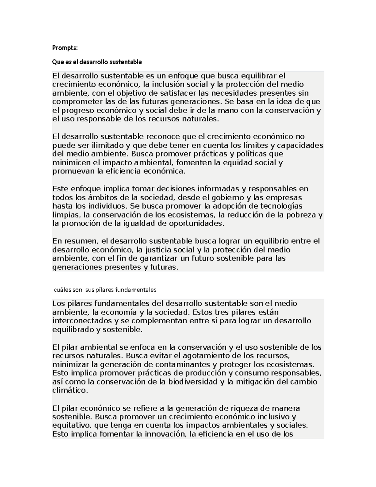 Desarrollo Sustentable: Pilares, Beneficios y Ejemplos (SUST 101) - Studocu