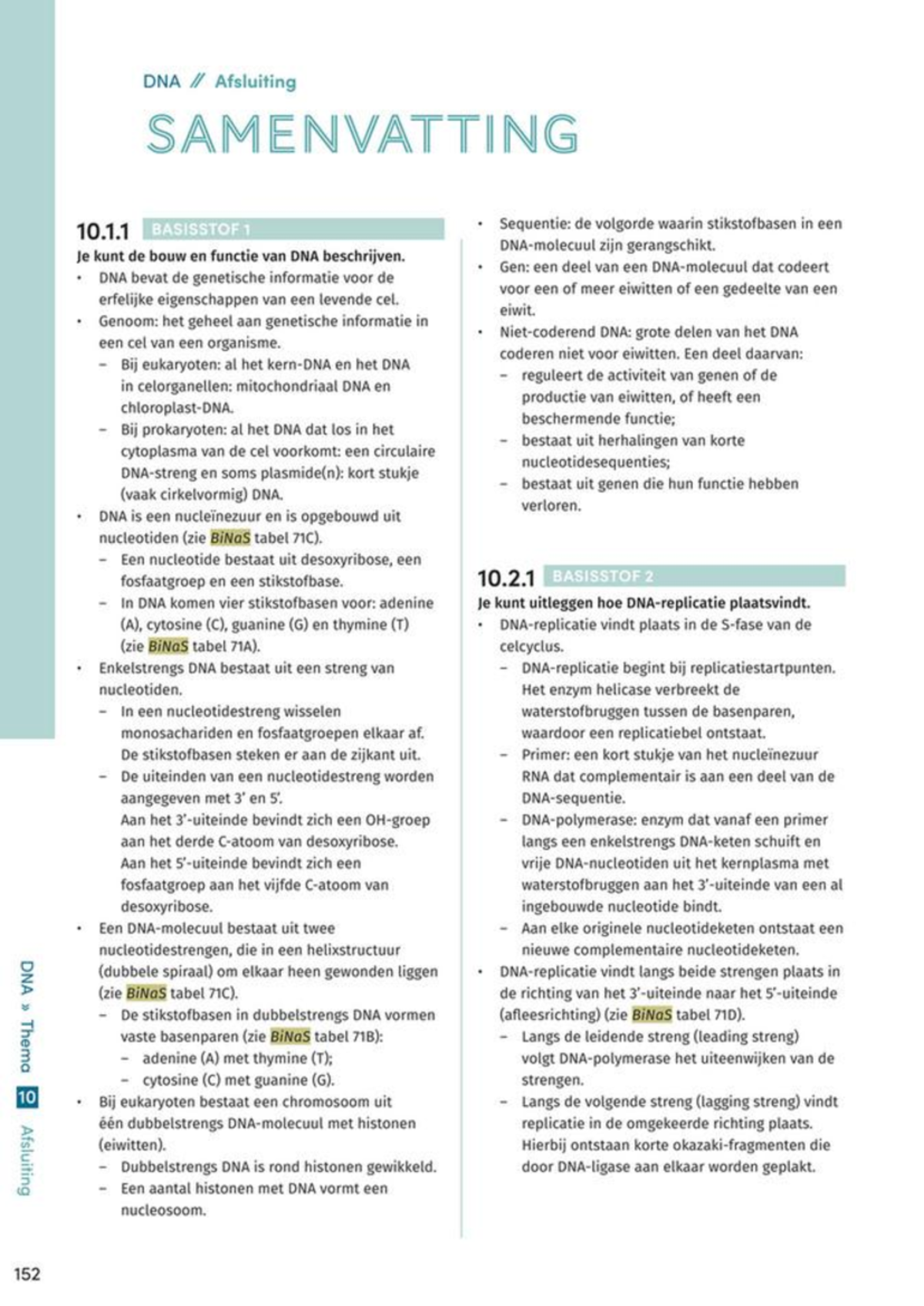 Biologie Samenvatting TW2: DNA, Genregulatie en Mutaties - Studeersnel