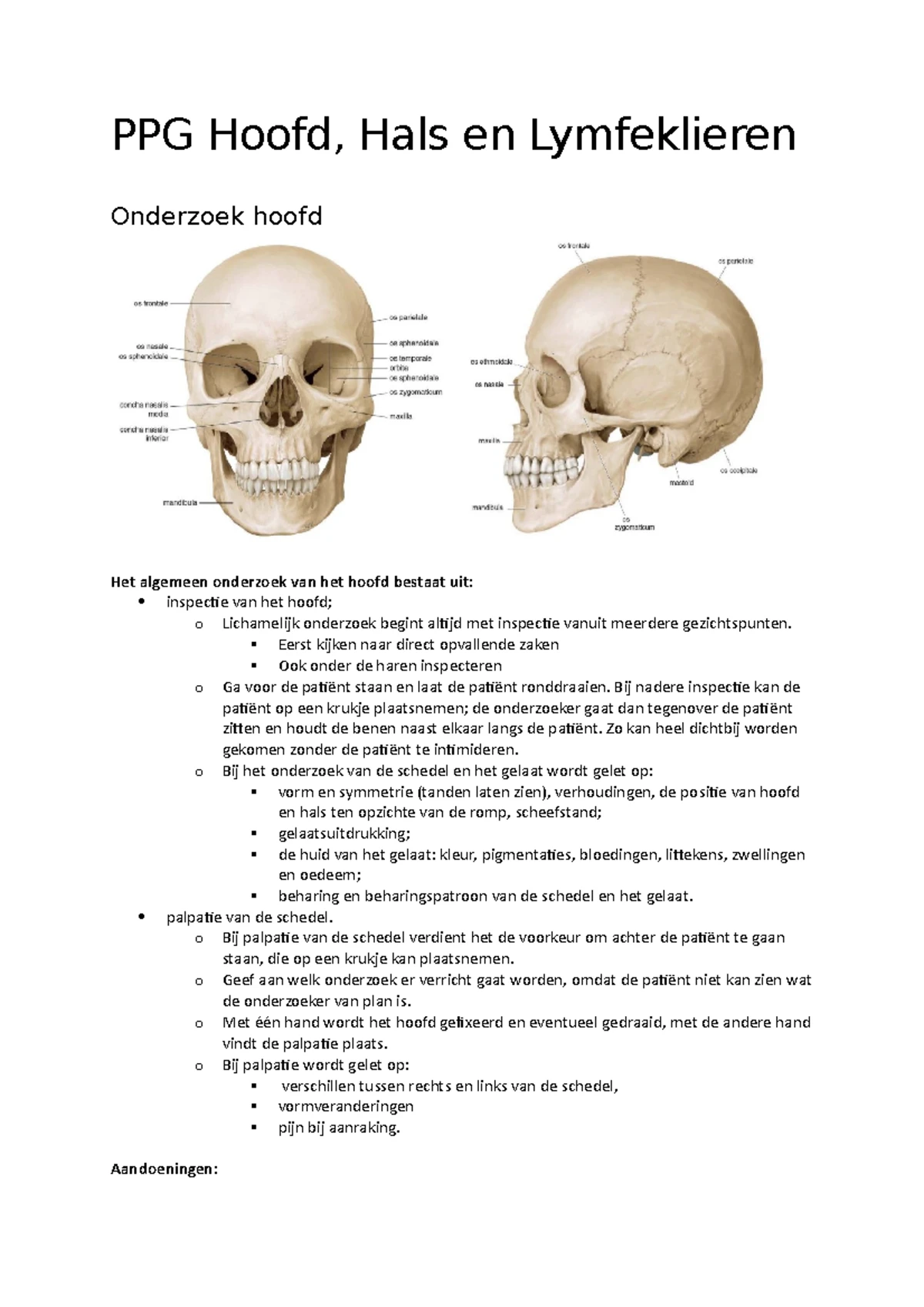LO hart - Samenvatting LO hart VCP - Fysische Diagnostiek ...
