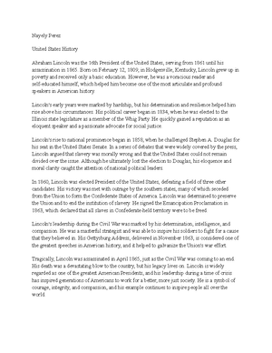 Lecture Notes: The Second Industrial Revolution and Gilded Age (HIST ...