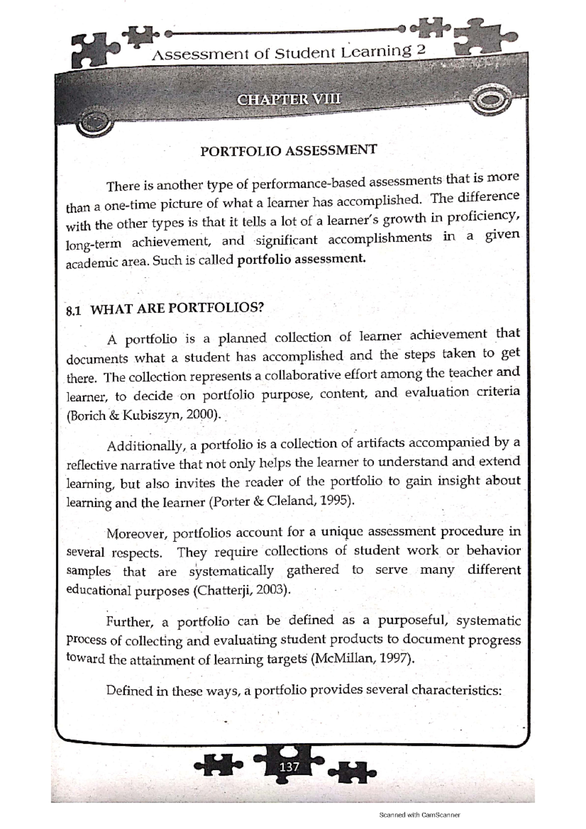 Module 4 Portfolio Assessment - Part 1 Overview and Guidelines - Studocu
