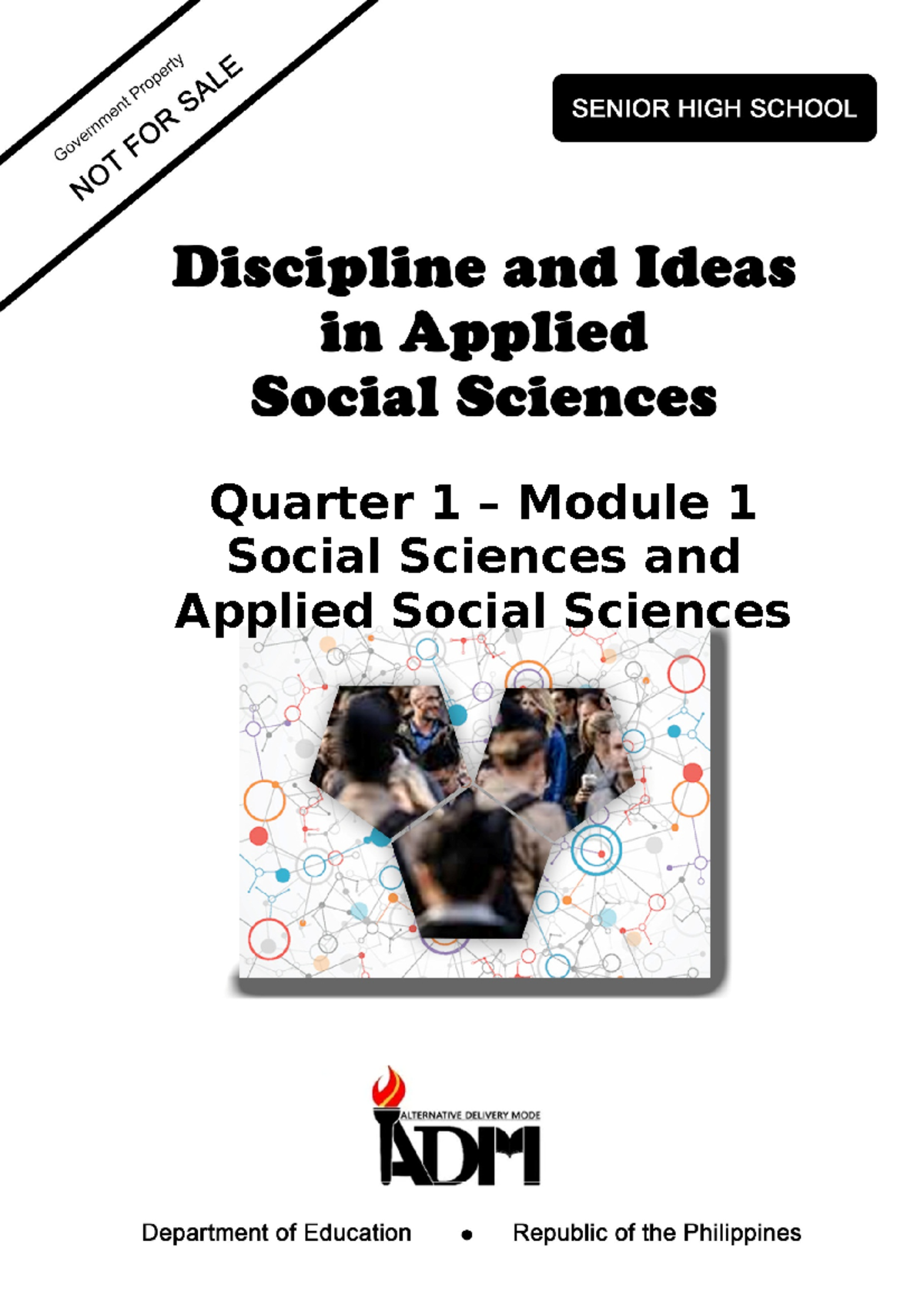 HUMSS_DIASS12 - Module 1: Introduction to Applied Social Sciences - Studocu