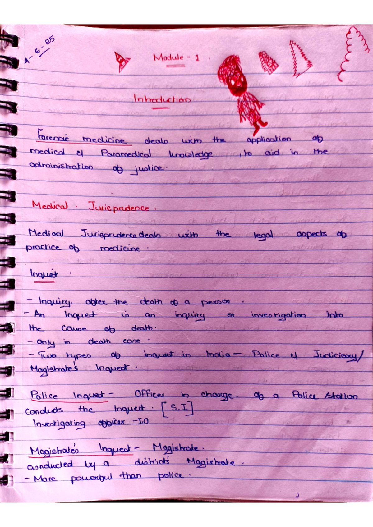 Forensic Medicine Module 1: Introduction to Medical Jurisprudence and ...