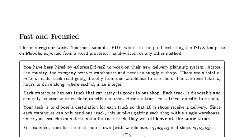 COMP3121 9101-8 - Delivery Planning System Task & Solutions - Studocu