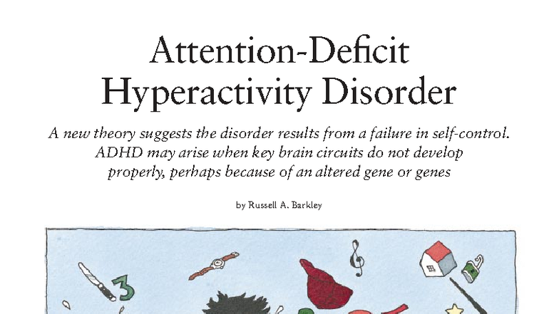 ADHD: Understanding the Genetic and Neurological Basis of Hyperactivity ...