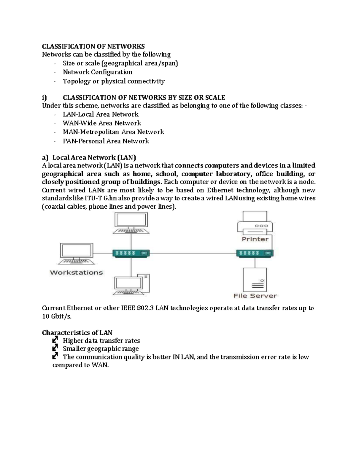 Classification of Computer Networks: Types, Topologies, and ...