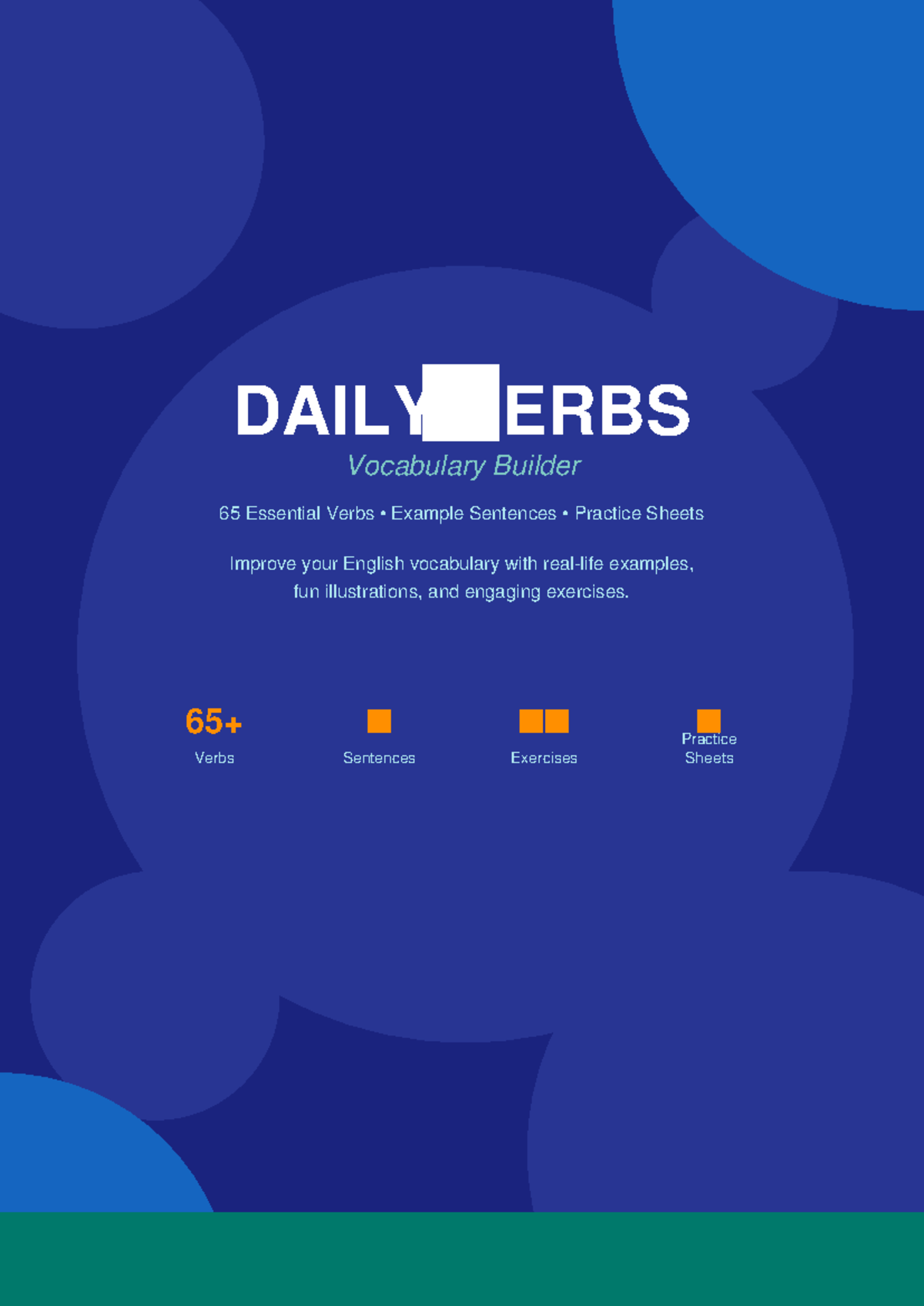 DAILY VERBS VOCABULARY BUILDER: 65 Essential Verbs with Examples and ...