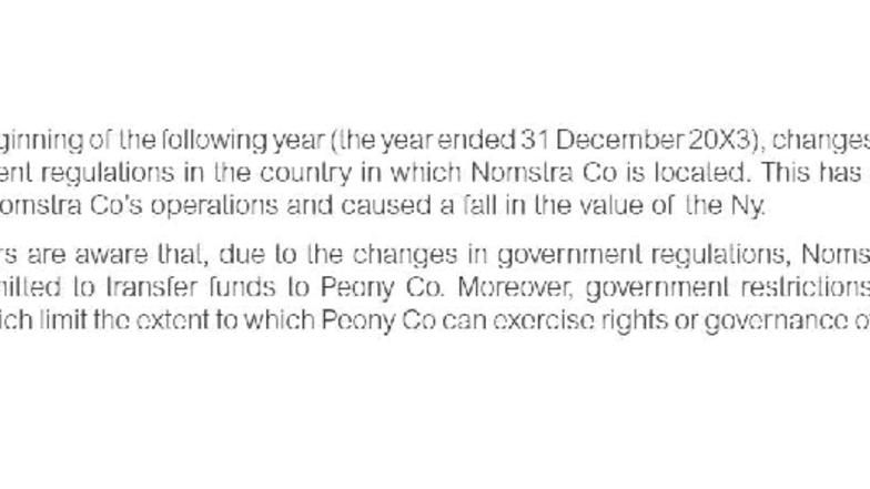 3. Changes in Government Regulations Impacting Nomstra Co - Studocu