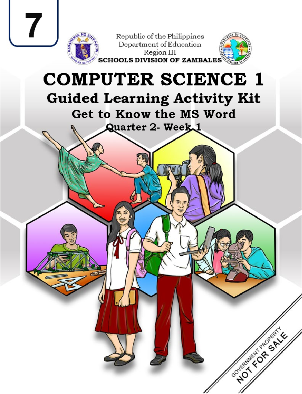 Grade 7 Computer Science 1 Q2 Wk1: MS Word Guided Learning Activity ...