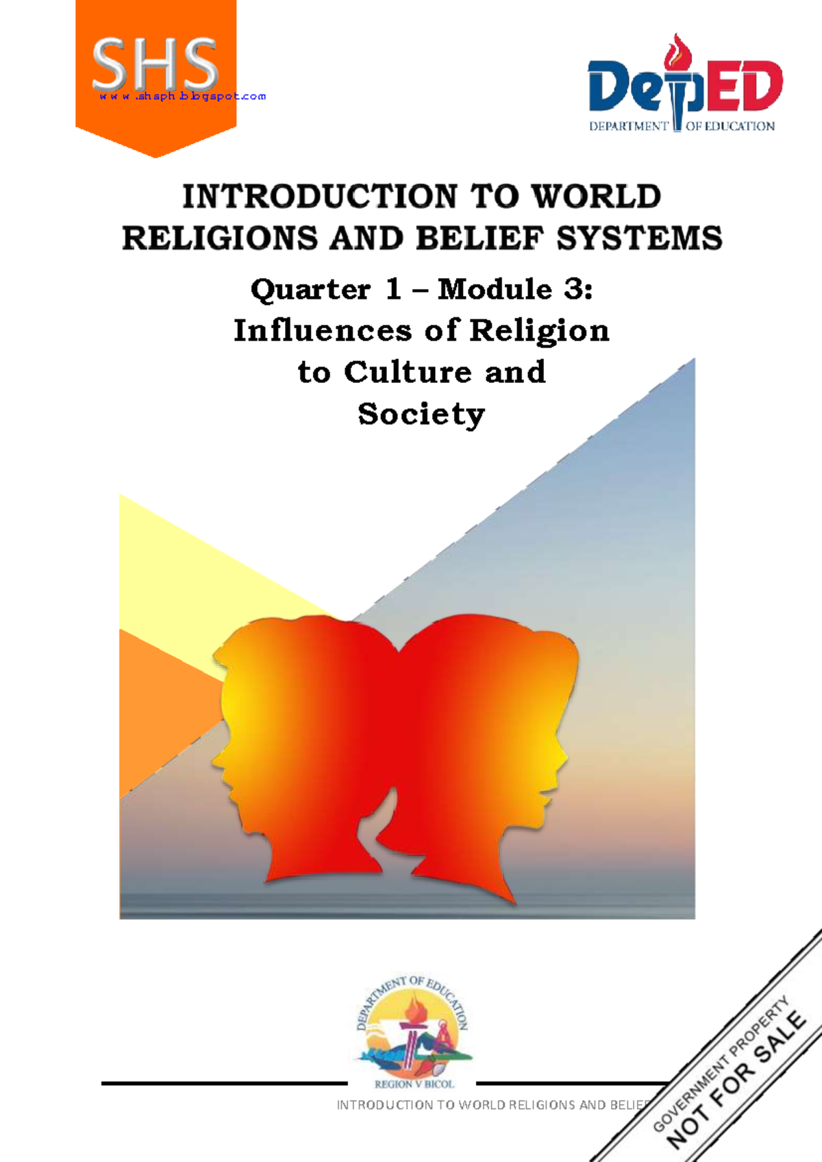 Iwrbs Module 3 - world religion - Quarter 1 – Module 3: Influences of ...