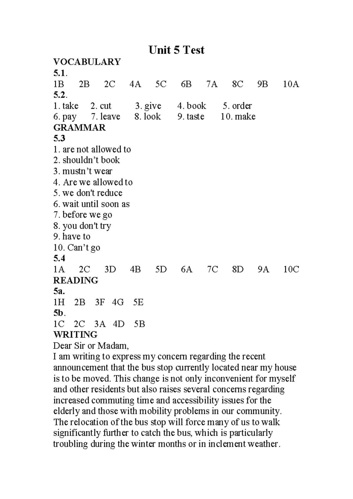 Unit 5 Test - Giới thiệu chung - Lý do chọn đề tài - Mục tiêu nghiên ...