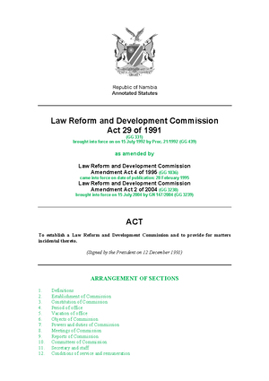 [Solved] In Mller v President of the Republic of Namibia 1999 NR 190 SC ...