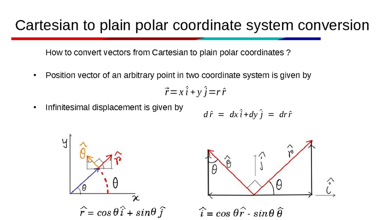 EPHY117L Lecture 4: Converting Cartesian to Polar Coordinates - Studocu