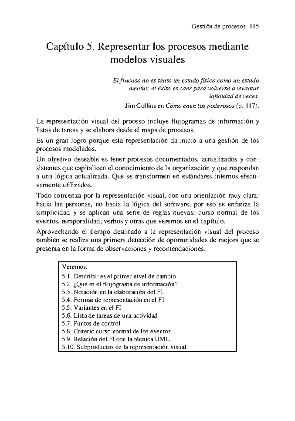 Gestion de Procesos - Cap5 Representar procesos - modelos visuales ...