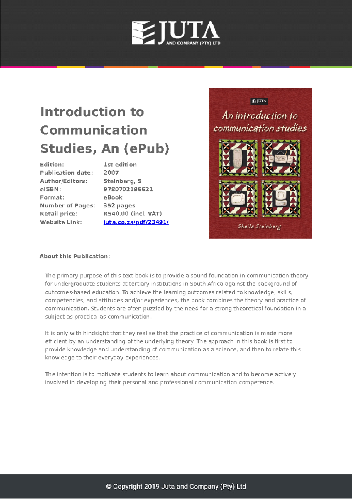 Fundamentals of Communication: Study Material for Exams (Comm 101 ...