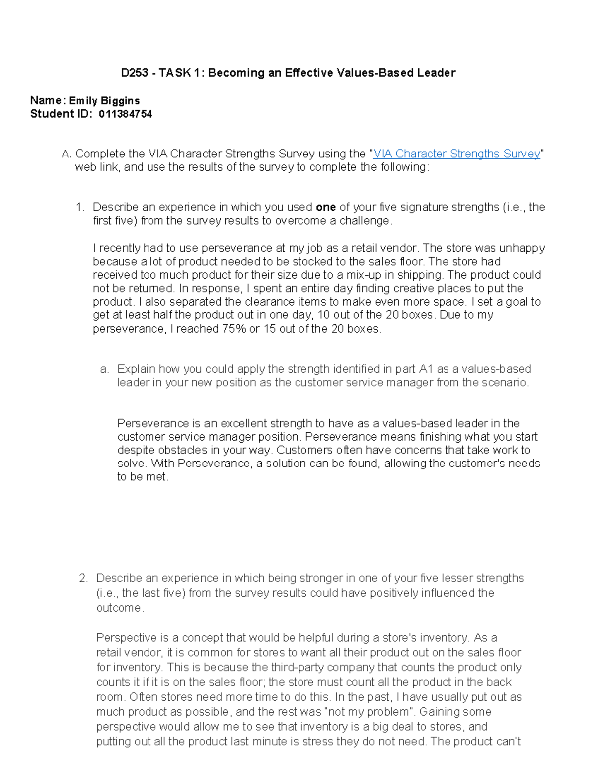 D253 Task 1 Template RSM3 Emily Biggins - D253 - TASK 1: Becoming an ...