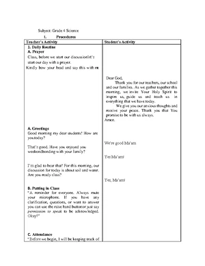 Earth and Life Science Q1 Module 3 Overview and Key Concepts - Studocu