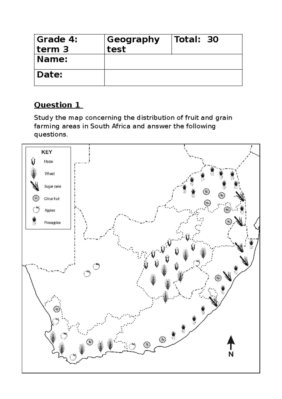 Grade 5 life skills june exam - GRADE 5: TERM 2 LIFE SKILLS EXAM TOTAL ...