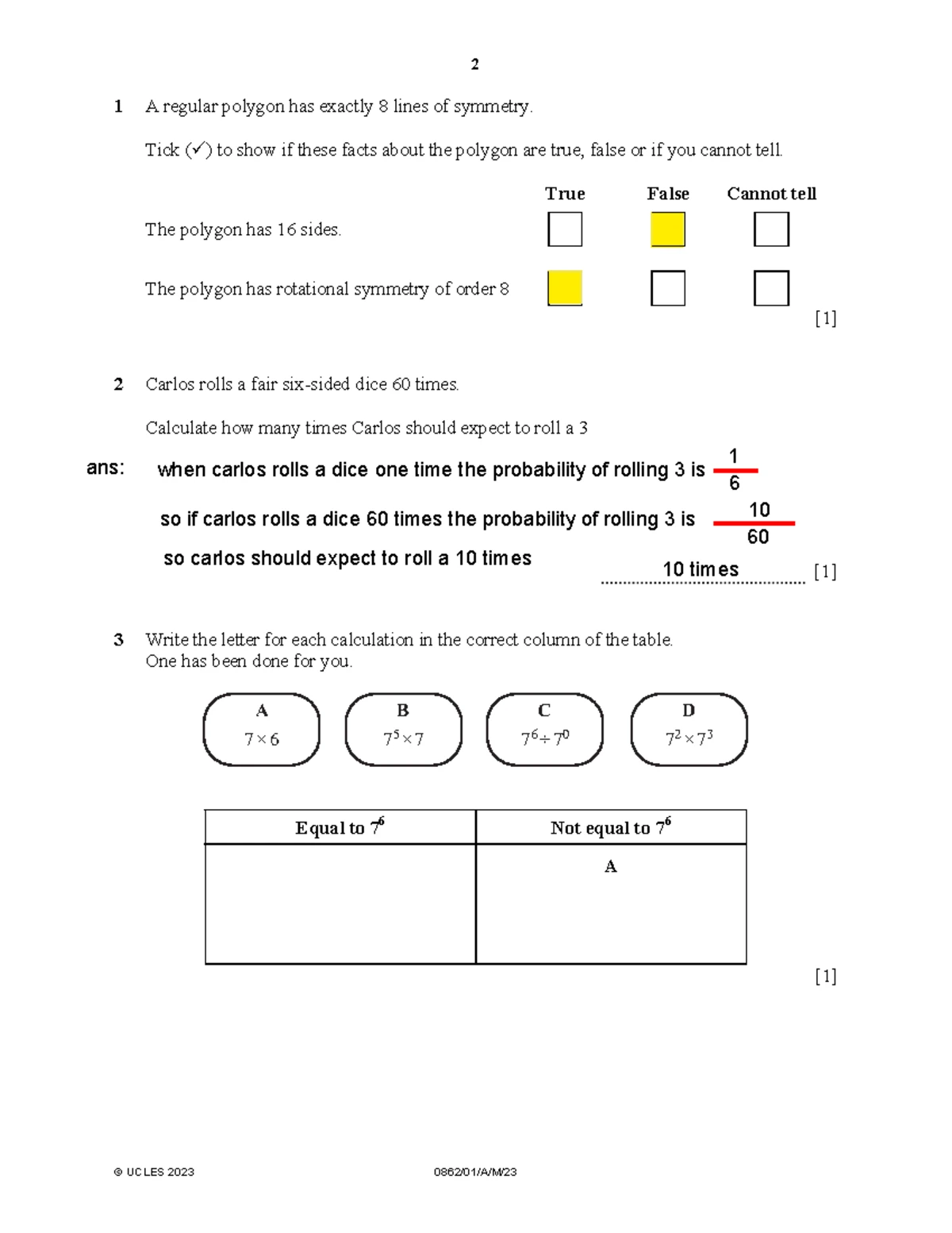 Mathematics year 8 Learner's Book - Answers - Learner’s Book answers ...