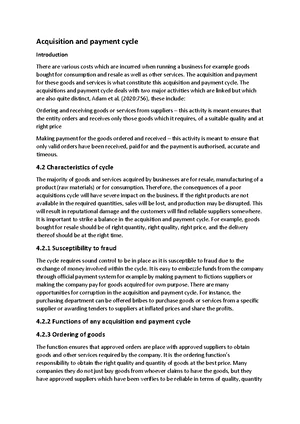 Chapter 13 Payroll AND Personnel Cycle 2 - AUDITING NOTES FOR SOUTHG ...