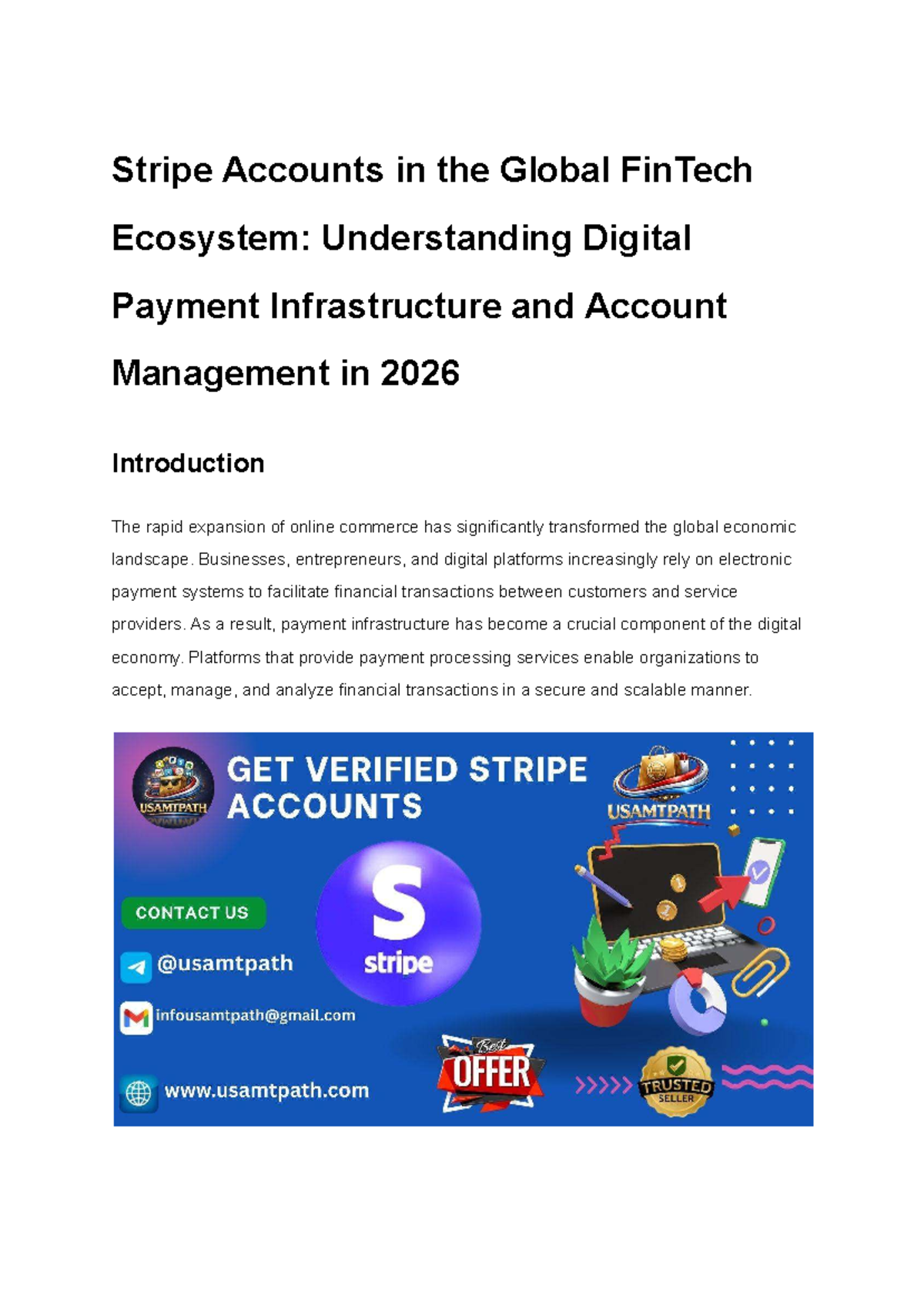 Understanding Stripe Account Verification & Security (FIN 2026) - Studocu