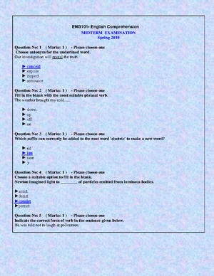 ENG101 Mid Term Past Papers Mega File-1( Study WITH Hamza) - ENG1 01 ...