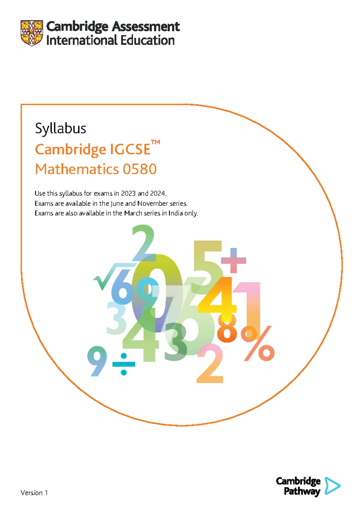Cambridge IGCSE Chemistry 0620 Syllabus Overview (2023-2025) - Studocu
