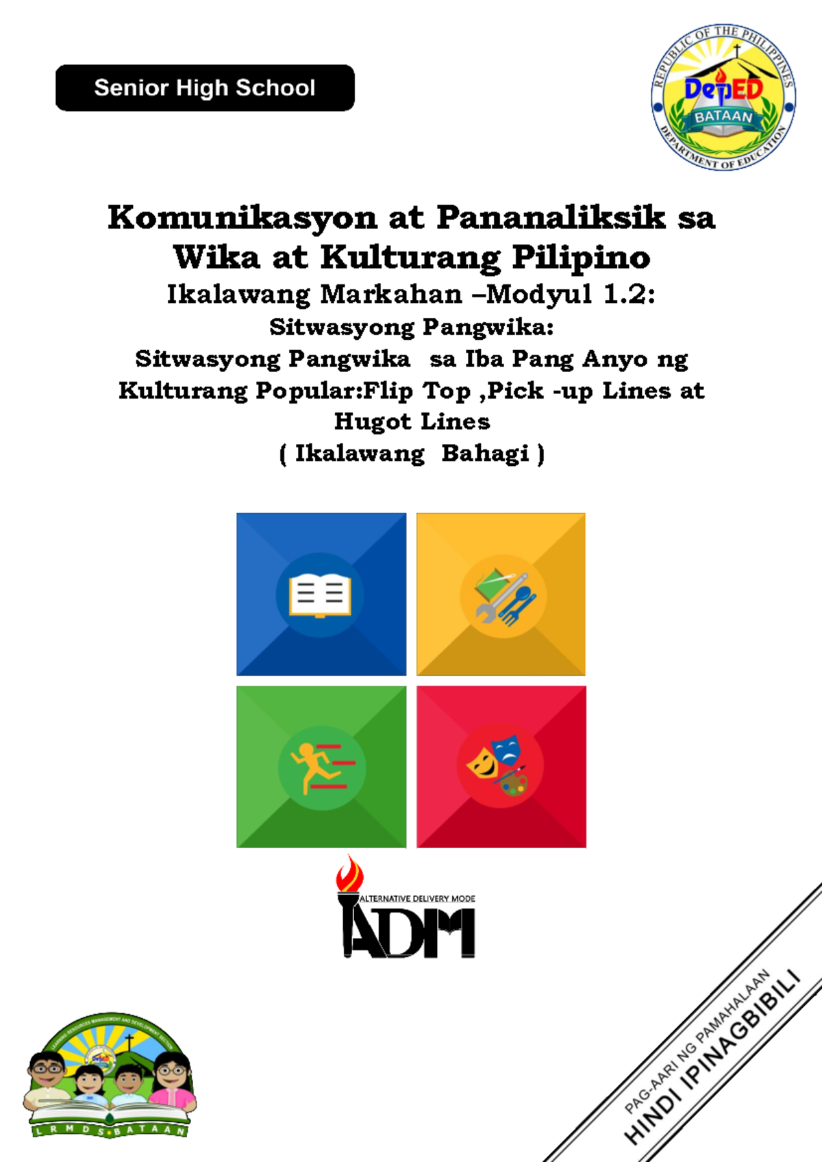 Uri Ng Komunikasyon Noong Unang Panahon TIMPUCAN 2023.pdf Flipbook