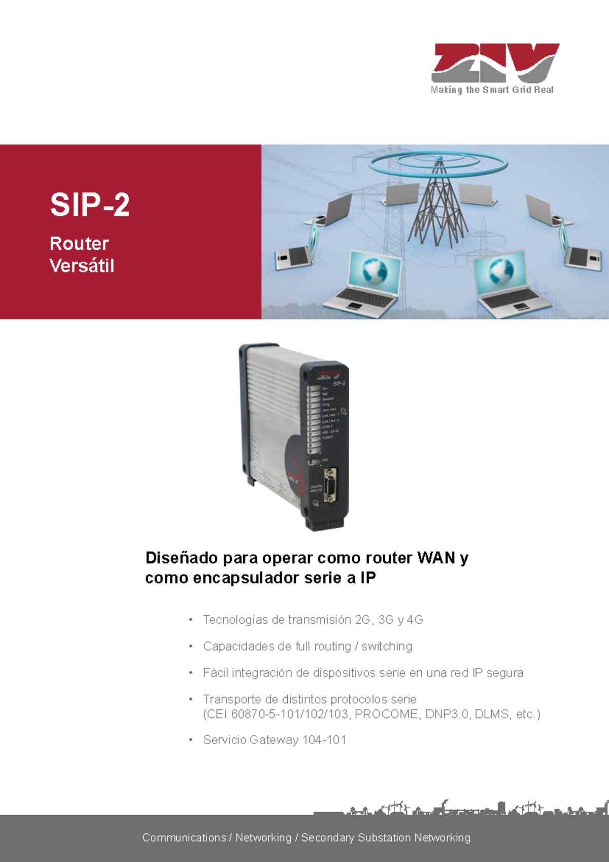 Ziv sip-2 castellano rev 3 - Making the Smart Grid Real SIP- Router ...