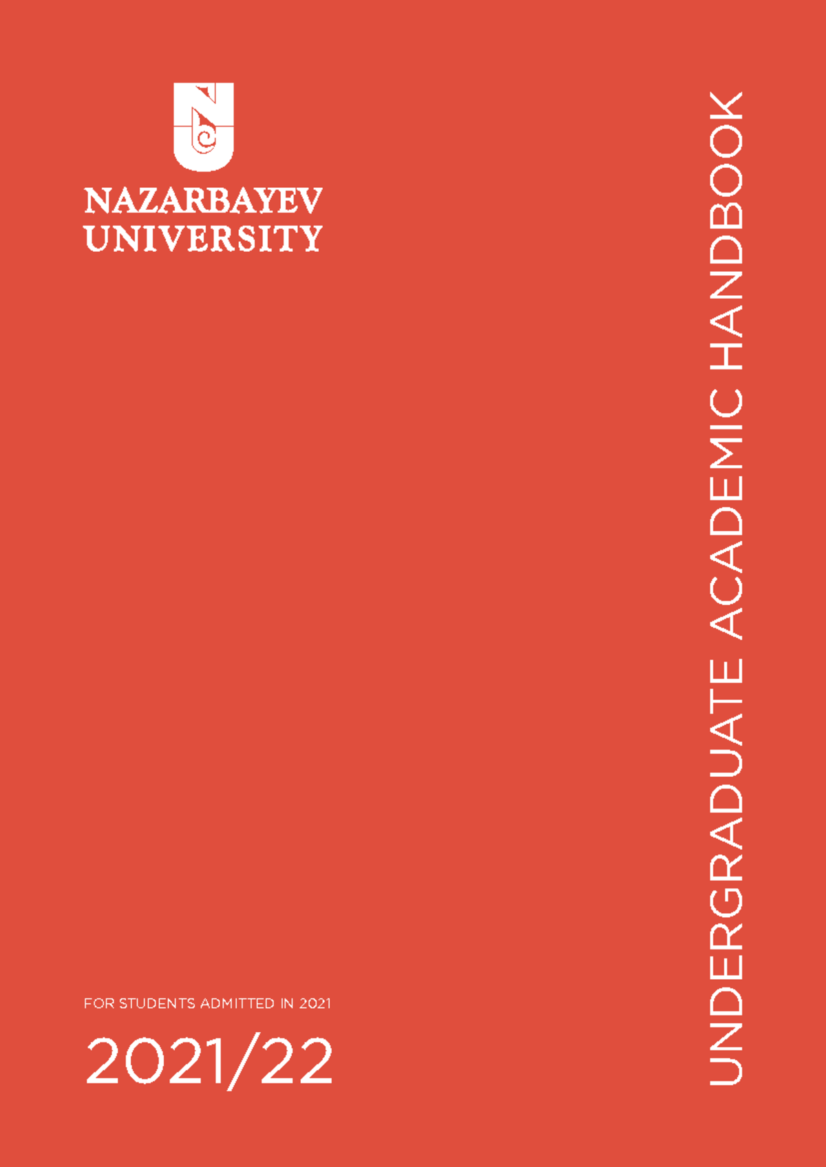 Academic Handbook for Undergraduate Students Admitted in 2021 - Studocu