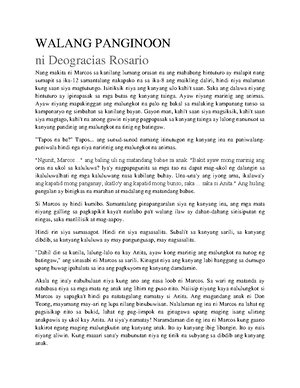 01 Pinkaw (Isabelo S. Sobrevaga) - SI PINKAW (Maikling kwentong ...