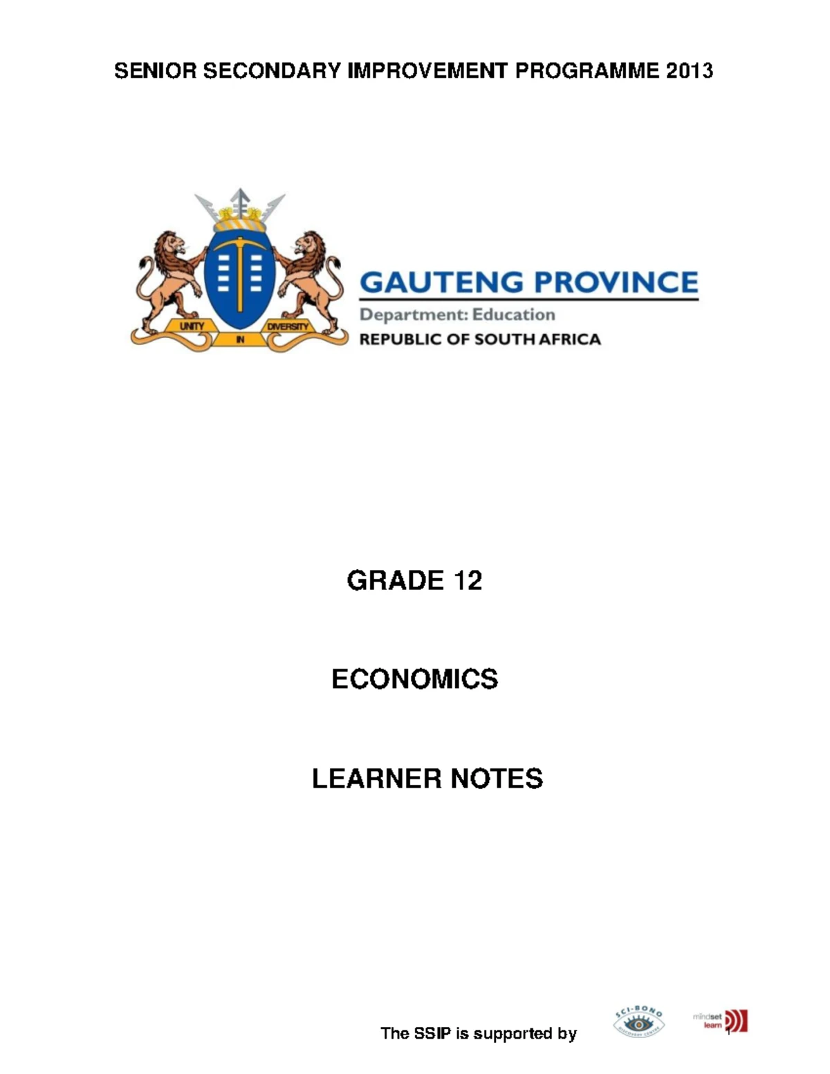 Grade 12 Business Strategies Notes 240303 Term 1 2024 - Studocu