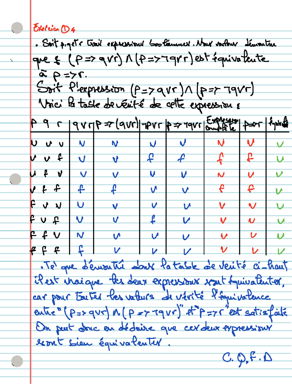 1re exercice du tp - Exercise 3 Soitpgets God expressions bookmmer Nourvoulour demonter que P ...