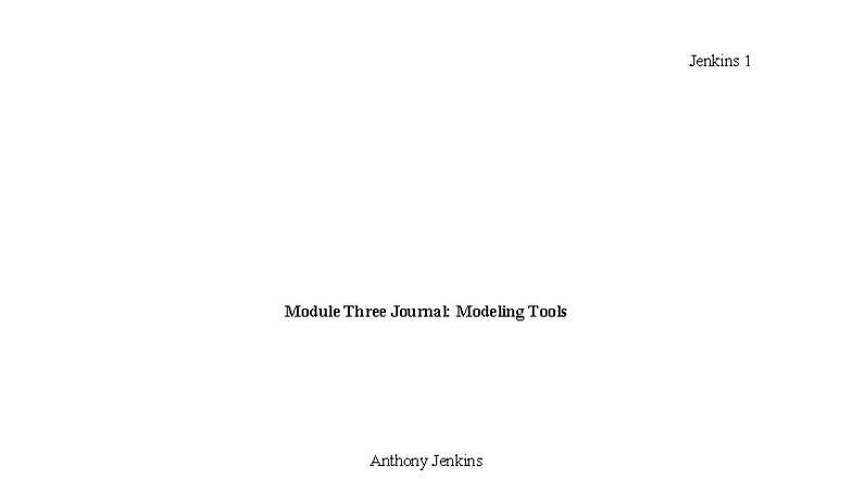 QSO-320 Module 3 Journal: Correlation and Optimization Models - Studocu