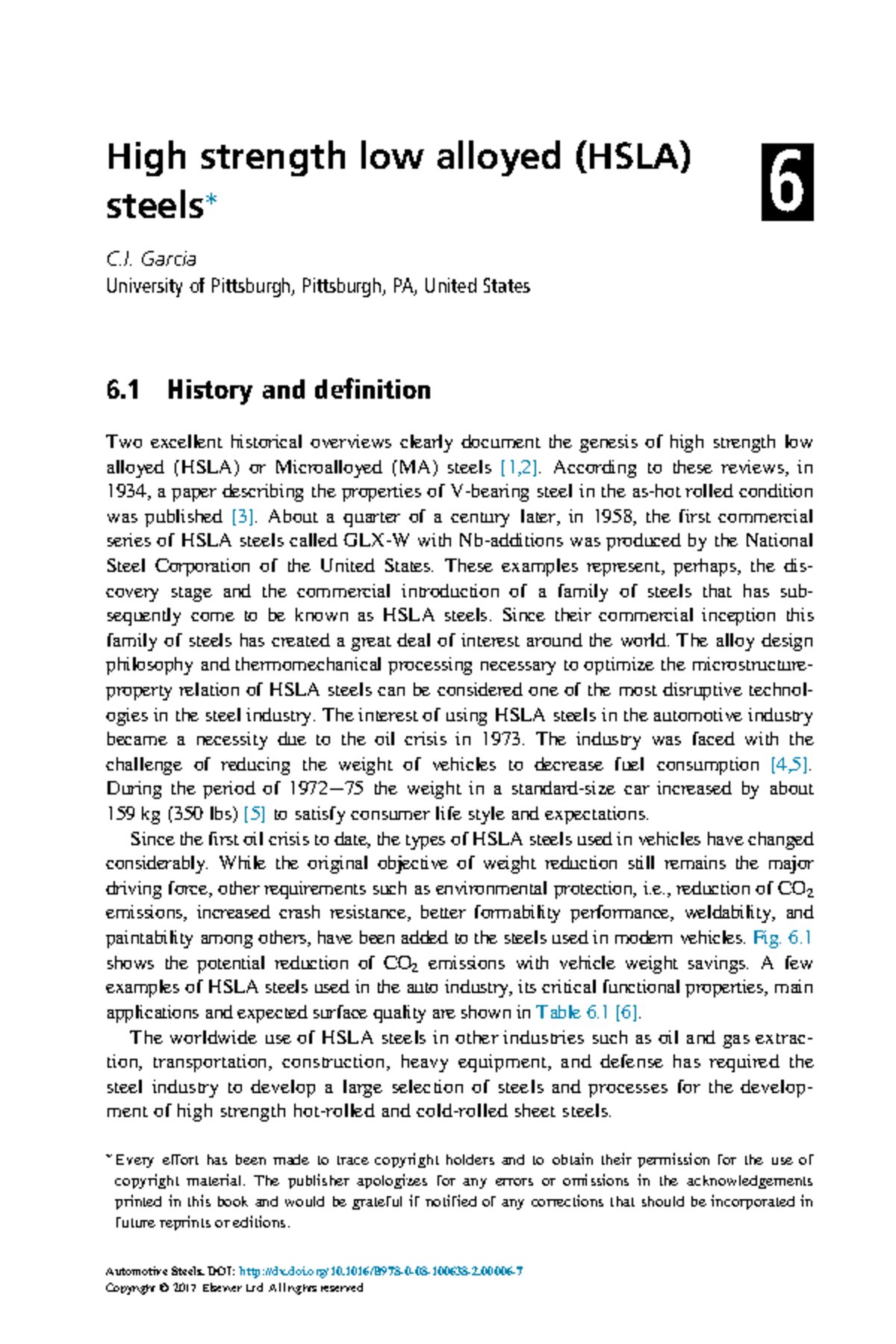 High Strength Low Alloy (HSLA) Steels: Applications & Properties Overview - Studocu