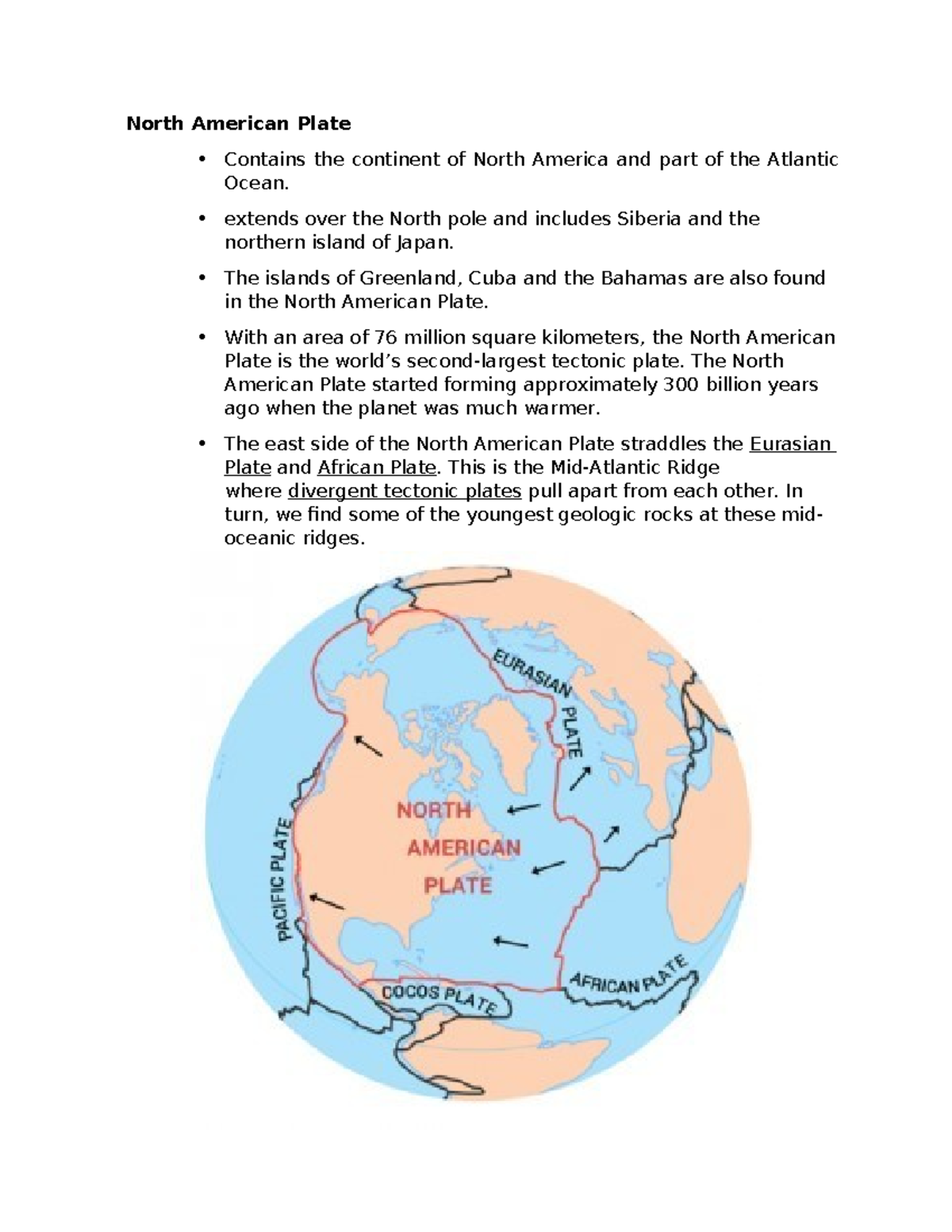 Plate Tectonics: North American, Eurasian, Antarctic & Indo-Australian ...
