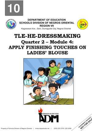 TLE-IA-6 module-6 Constructing-A-Project-Plan - Technology and ...