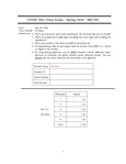 COMP2011 Final Exam Solutions - Spring 2022 - HKUST (Parts A, B, C) - Studocu