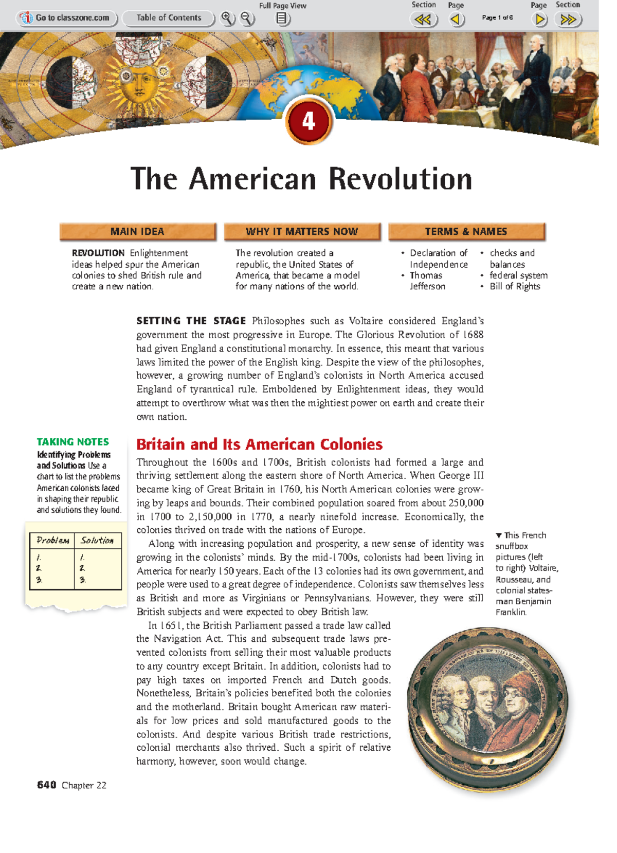 Enlightenment Ideas and the American Revolution (HIST 101: Final Exam ...
