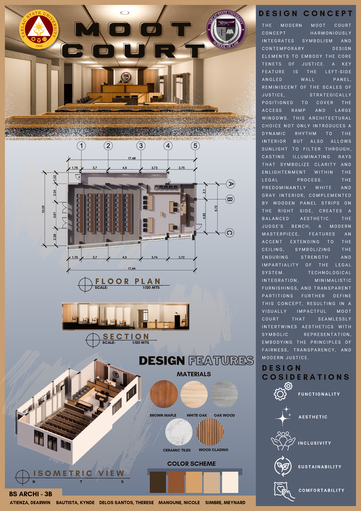 Moot Court Design Project - BS ARCHI 3B - Studocu