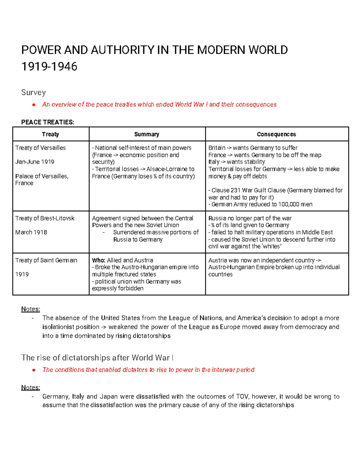Power and Authority: Analyzing Perspectives in Historical Sources - Studocu